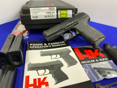 *SOLD* 2022 Heckler & Koch P2000 9mm Blue 3.66"*CONVERTED FROM V2 TO V1 ...