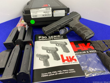 *SOLD* 2022 Heckler & Koch P30 9mm Blue 3.85" *V1 "LIGHT" LEM TRIGGER ...