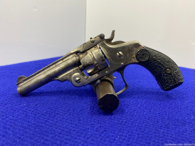 *SOLD* Smith Wesson .32 DA 2nd Model .32S&W *DESIRABLE FLORAL/WILD ...