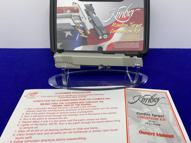 *SOLD* Kimber Rimfire Target Conversion Kit .22 LR SS 5" *NEW OLD STOCK ...