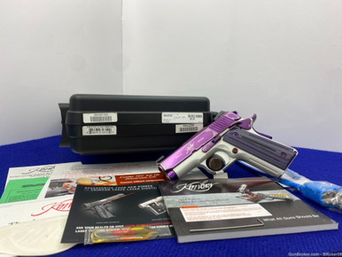 *SOLD* Kimber Amethyst Ultra II 9mm 3" *AMAZING AMETHYST PURPLE PVD ...