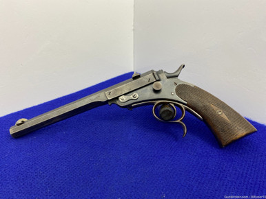 *SOLD* Scharfenberg Offiziersmodelle 1893 5.2mm *VINTAGE RIMFIRE GERMAN ...
