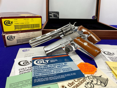 *SOLD* 1986 Colt Double Diamond Python & Officers ACP *#588 OF 1,000 EVER MADE*
