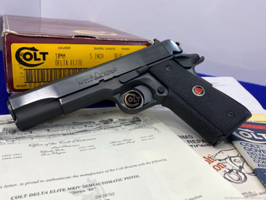 *SOLD* 1988 Colt Delta Elite Royal Blue *RARE LEW HORTON SPECIAL FEATURES*