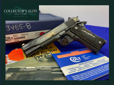 *SOLD* 2012 Colt Government -RARE- *TALO AZTEC .38 SUPER * Only 300 ...