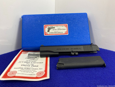 *SOLD* Jonathan Arthur Ciener 1911A1 .22LR Conversion Kit Blk 5 ...