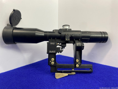 *SOLD* Belarus POSP 8x42 AK Rifle Scope Red Reticle *OUTSTANDING SNIPER ...