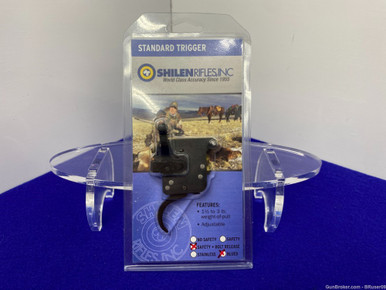 *SOLD* Shilen Standard Trigger *BLUED, ADJUSTABLE W/SAFETY + BOLT RELEASE*