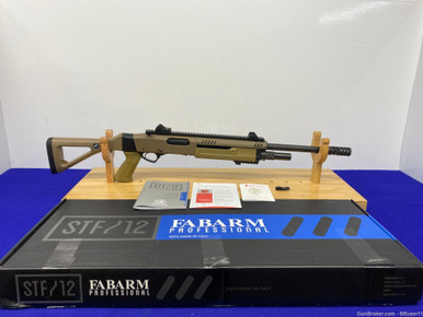 *SOLD* Fabarm Professional STF/12 12ga FDE/Black 18"*PRECISE ITALIAN ...