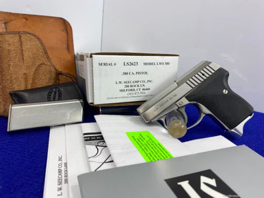 *SOLD* Seecamp LWS-380 .380 ACP Stainless 2.06" *LARRY SEECAMP SIGNED ...