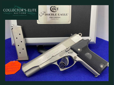 *SOLD* 1989 Colt Double Eagle .45 ACP Stainless 5" *FIRST EDITION ...