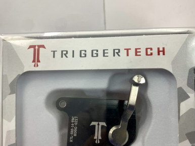*SOLD* *PVD STAINLESS* TriggerTech R700 Left Primary Curved Trigger w ...