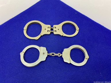*SOLD* Peerless Hinged / Chainlink Handcuffs *KNOWN FOR DURABILITY ...