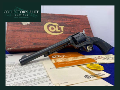 *SOLD* 1979 Colt Single Action Army Blue 7.5" *STUNNING 3rd GENERATION ...