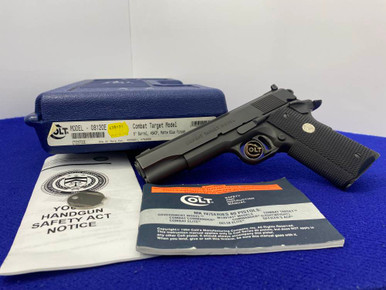 1997 Colt Combat Target Series 80 .45acp Matte Blue 5" *LIMITED PRODUCTION*