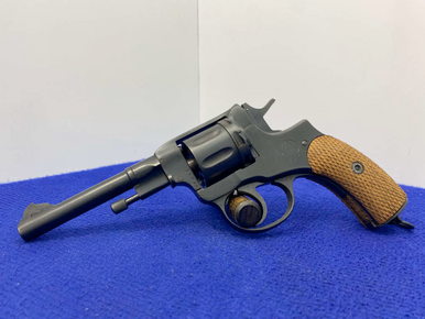1944 Izhevsk Nagant 1895 7.62x38mmR Blue *HISTORIC WORLD WAR II REVOLVER*