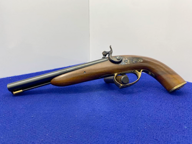 1975 Italian Corsair .44 Blue 8" *TRADITIONAL 2-SHOT BLACK POWDER PISTOL*