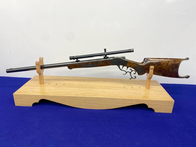 A.O. Zischang Sharps-Borchardt 1878 Rifle *RARE LYMAN 5A USMC SNIPER SCOPE*