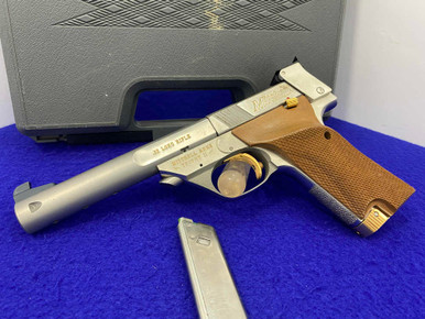 *SOLD* Mitchell High Standard Trophy II .22LR Stainless 5.5" *GREAT ...