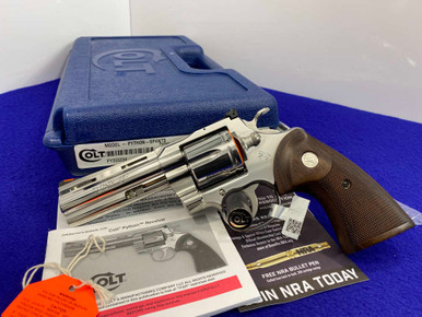 *SOLD* Colt Python .357 Magnum Stainless 4.25" *CONSECUTIVE SERIAL SET ...
