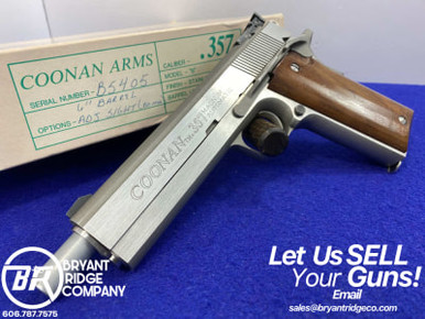 Coonan Arms Model B .357 Mag Stainless *DESIRABLE 6" LONG BARREL ...