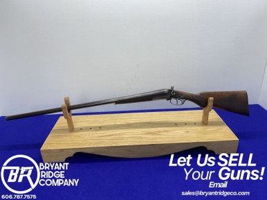 Union Machine 12 Gauge 32" Blued *AWESOME DOUBLE BARREL SHOTGUN ...