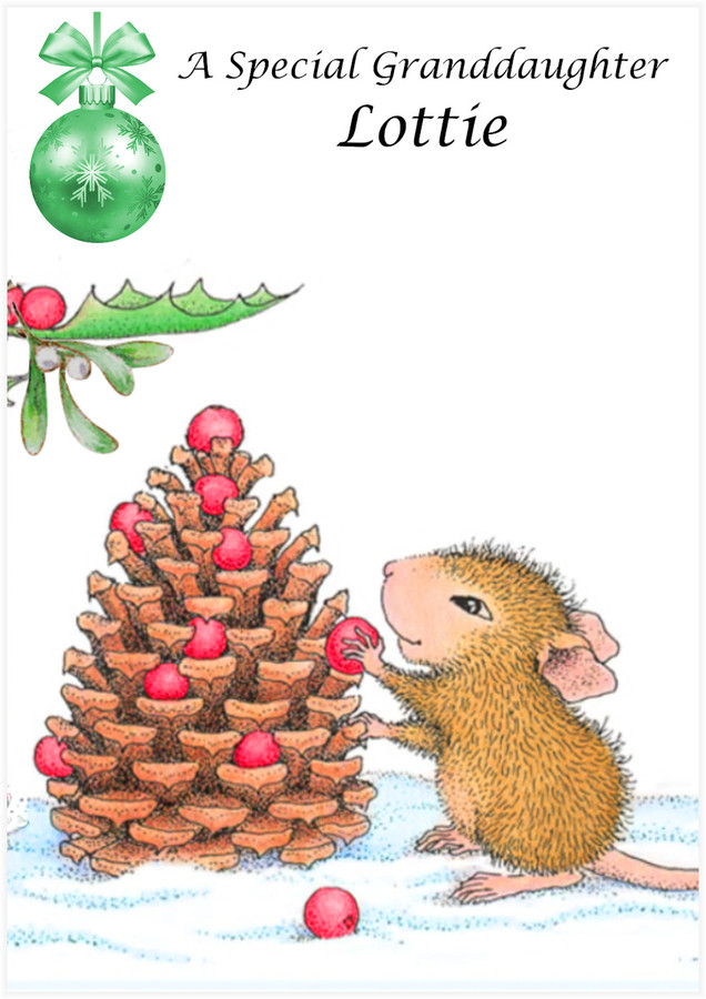 Pine Cone Tree Mouse