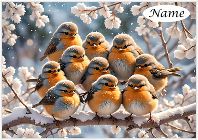 Pile of Fluffy Robins