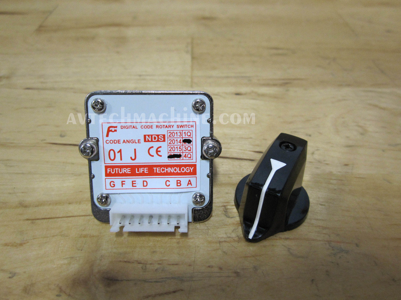 NDS-01J Future Life Rotary Switch Binary 15 Degree Angle 0-23 Position