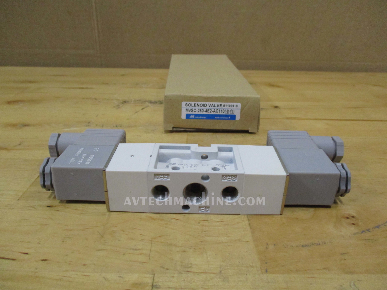 MVSC-260-4E2 Mindman Pneumatic Solenoid Valve Coil AC110