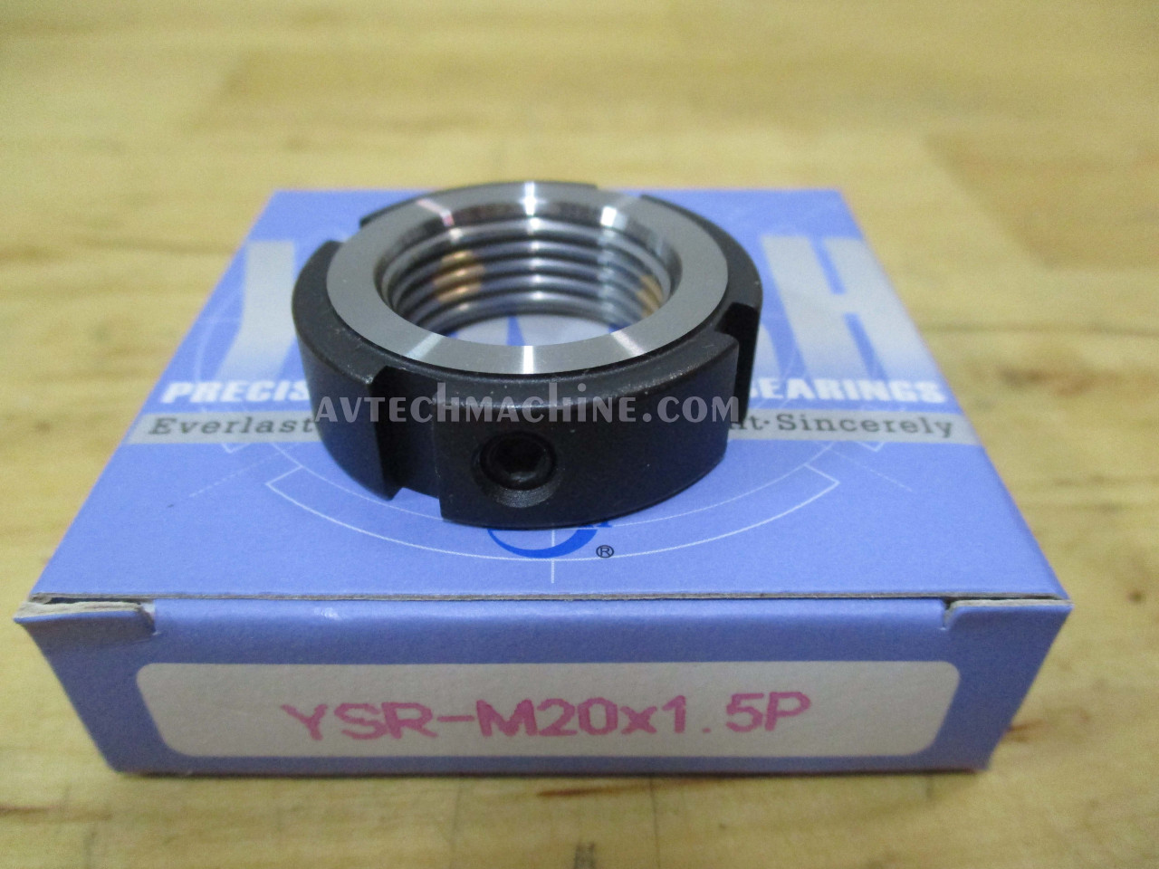 YSR-M20-1.5P-RT Yinsh Precision Lock Nut P1.5 Turning-Red