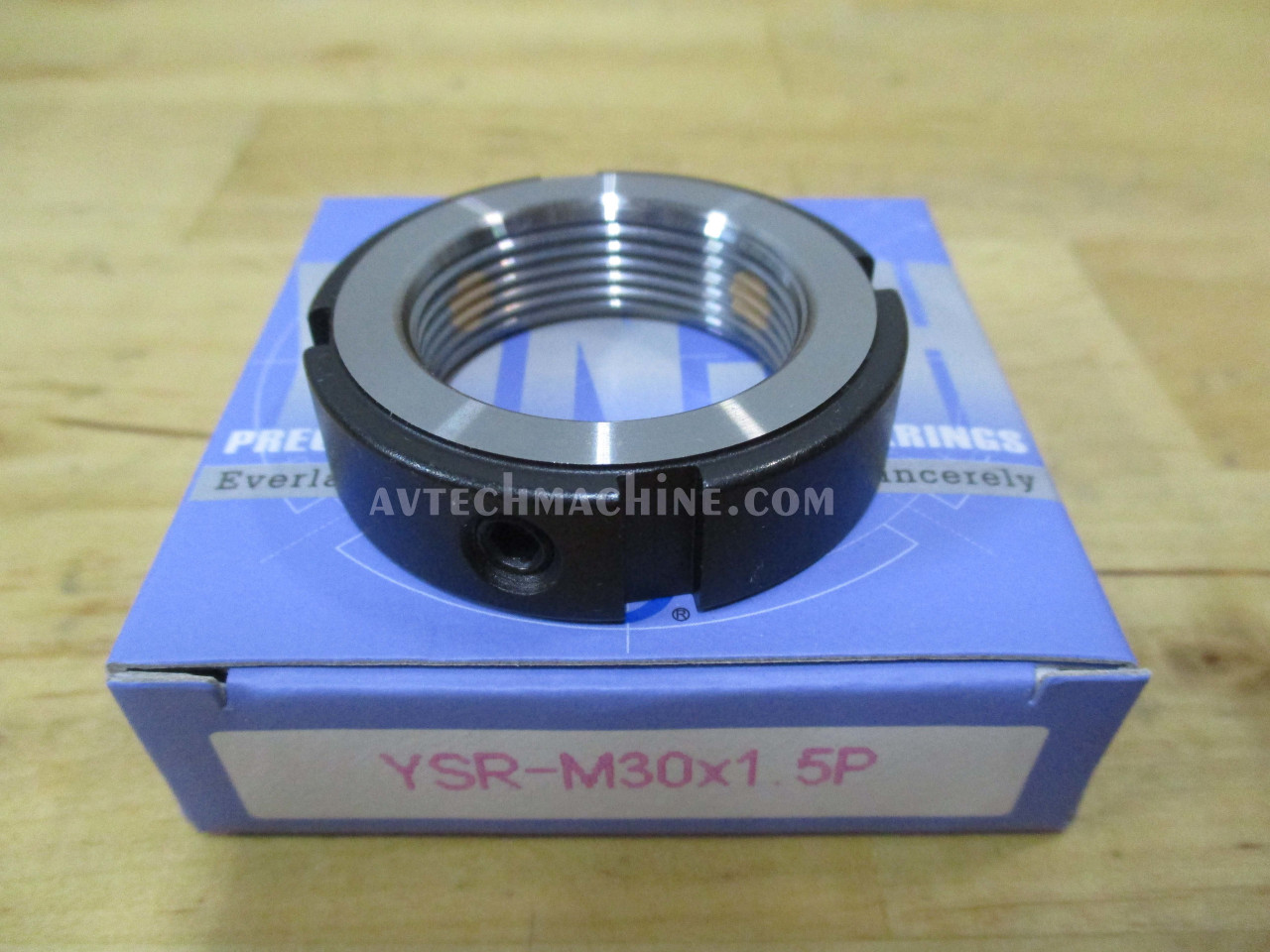 YSR-M30-1.5P-RT Yinsh Precision Lock Nut P1.5 Turning-Red