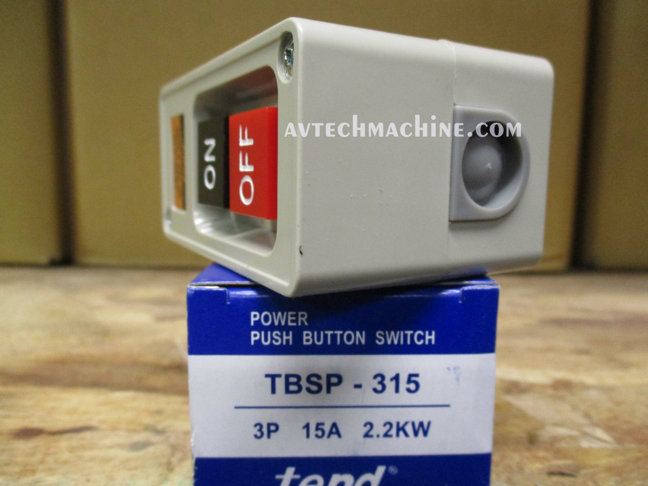 TBSP-315 Tend Push Button Switch 15A 2.2Kw