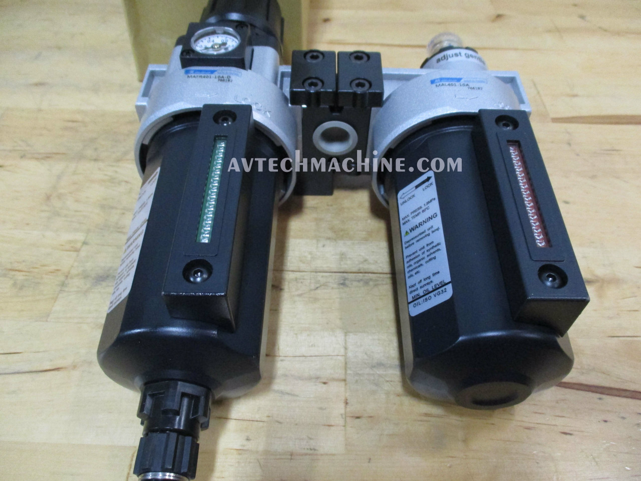 MACP401-10A-D-T10 Mindman Air Regulator 3/8" Pipe Thread Auto Water Drain