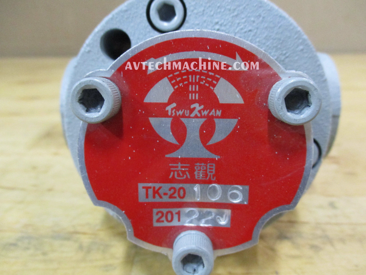 TK-2010-D6 Tswu Kwan Hydraulic Lubrication Pump Max. Pressure 20Kg