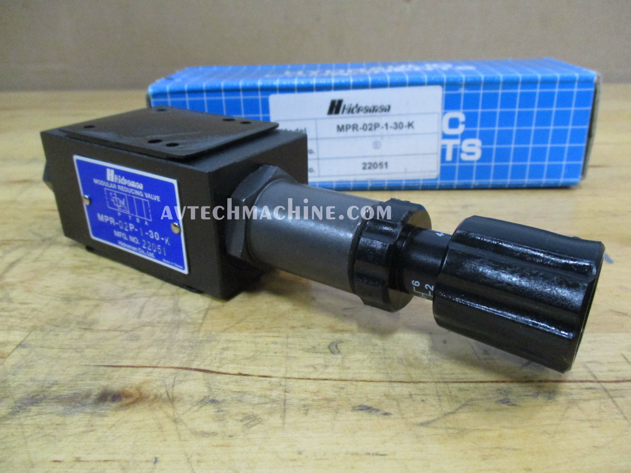 MPR-02P-1-30-K Hidraman Hydraulic Modular Pressure Reducing Valve