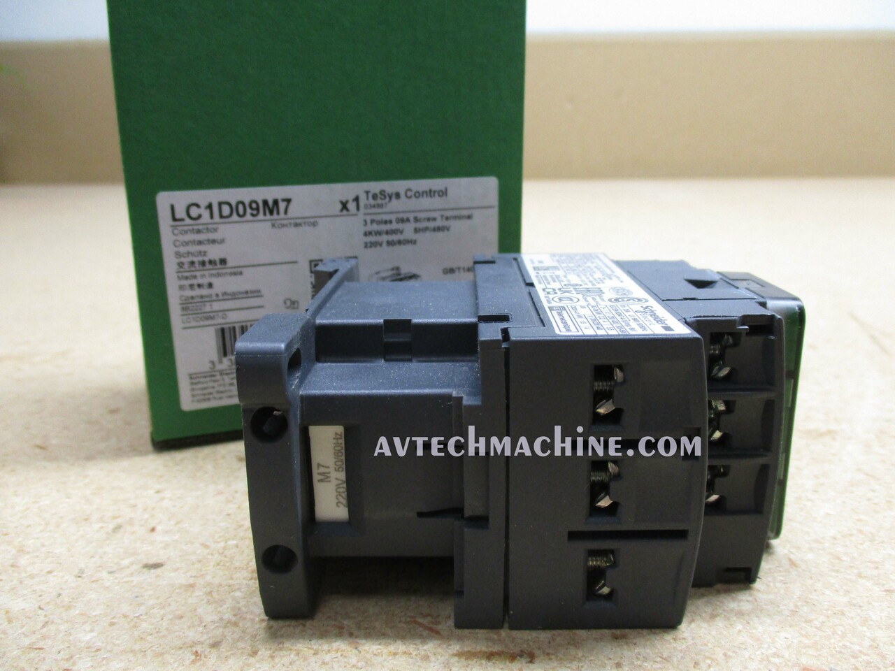 LC1D09M7 Schneider Telemecanique Magnetic Contactor Coil 220V
