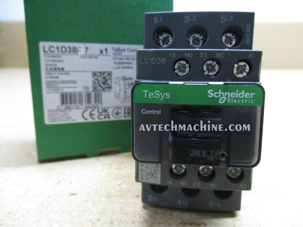 LC1D38F7 Schneider Telemecanique Magnetic Contactor Coil 110V