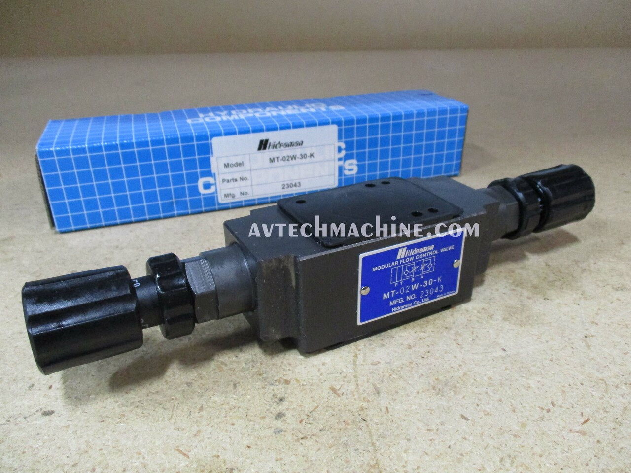 MT-02W-30-K Hidraman Hydraulic Modular Flow Control Valve