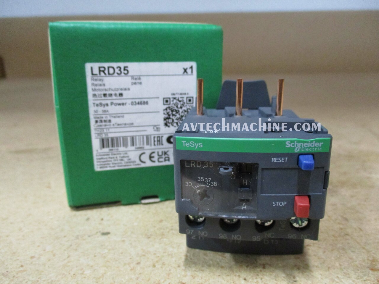 LRD35 Schneider Telemecanique Thermal Overload 30 - 38A