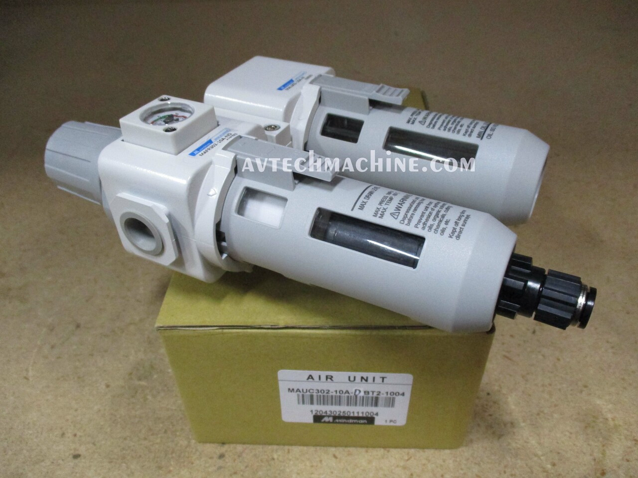 MAUC302-10A-D-BT2 Mindman Air Regulator 3/8" Pipe Thread With Auto ...
