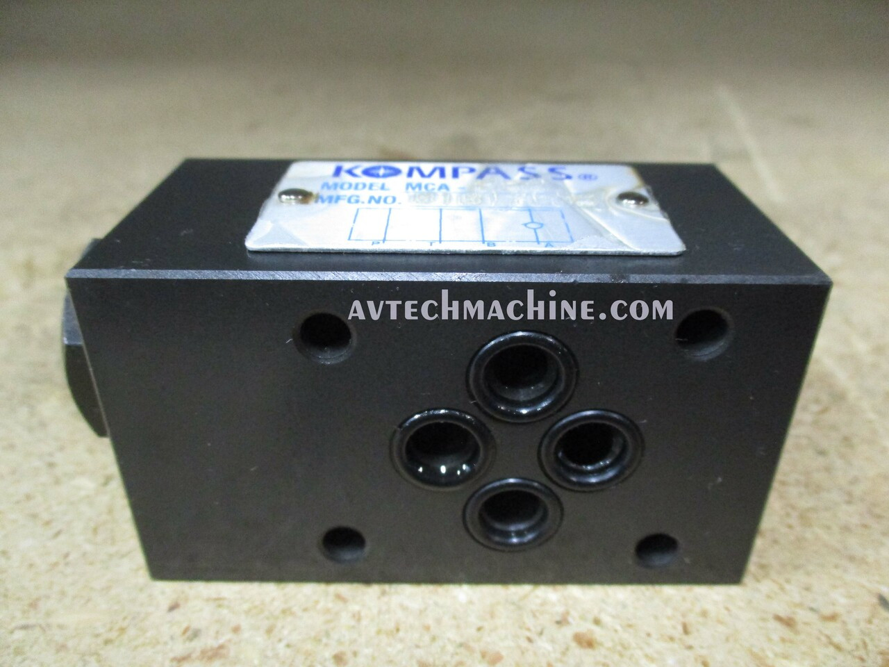 MCA-02A Kompass Hydraulic Modular Check Valve