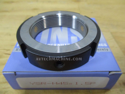 YSR-M45-1.5P-RT Yinsh Precision Lock Nut P1.5 Turning-Red