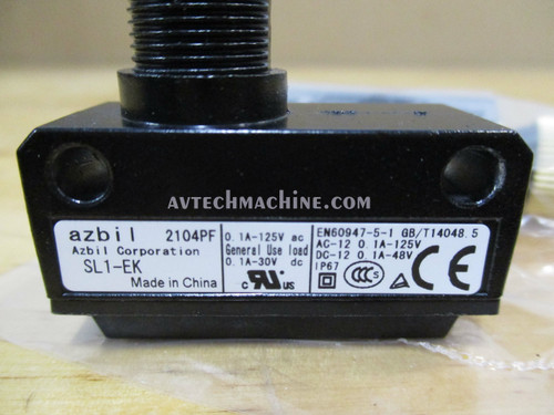 SL1-EK Yamatake / Azbil Limit Switch Roller Parallel