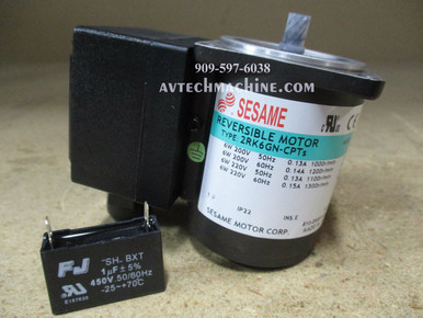 2RK6GN-CPTS Sesame Induction Reversible Motor With Thermo Switch ...