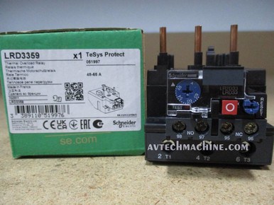 LRD3359 Schneider Telemecanique Thermal Overload 48 - 65A