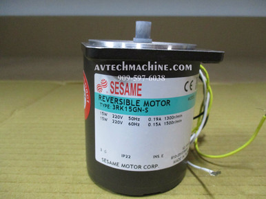3RK15GN-S Sesame Induction Reversible Motor 3P 220V