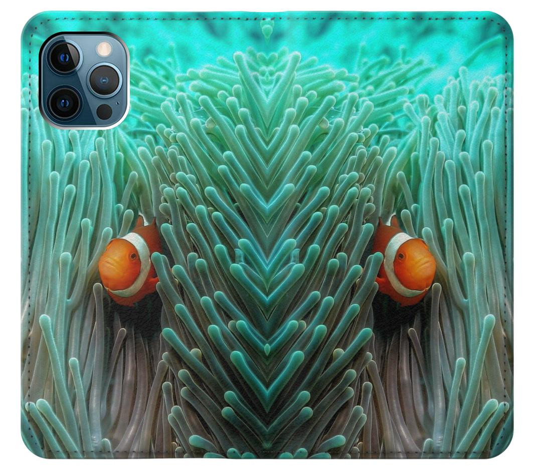 S3893 カクレクマノミ Ocellaris clownfish iPhone 12 Pro Max バックケース、フリップケース・カバー