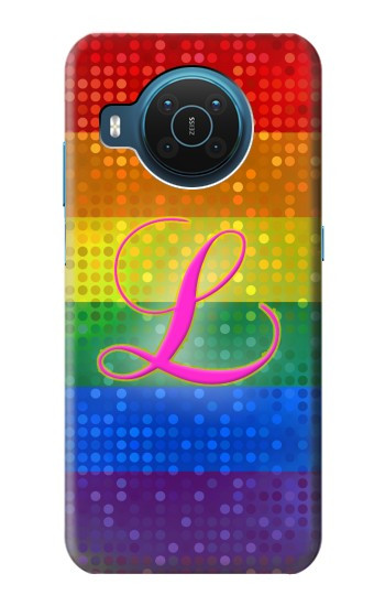 S2900 レインボーLGBTレズビアンプライド旗 Rainbow LGBT Lesbian Pride Flag Nokia X20 バック ...
