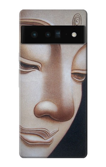 S1255 仏の顔 Buddha Face Google Pixel 6 Pro バックケース、フリップケース・カバー